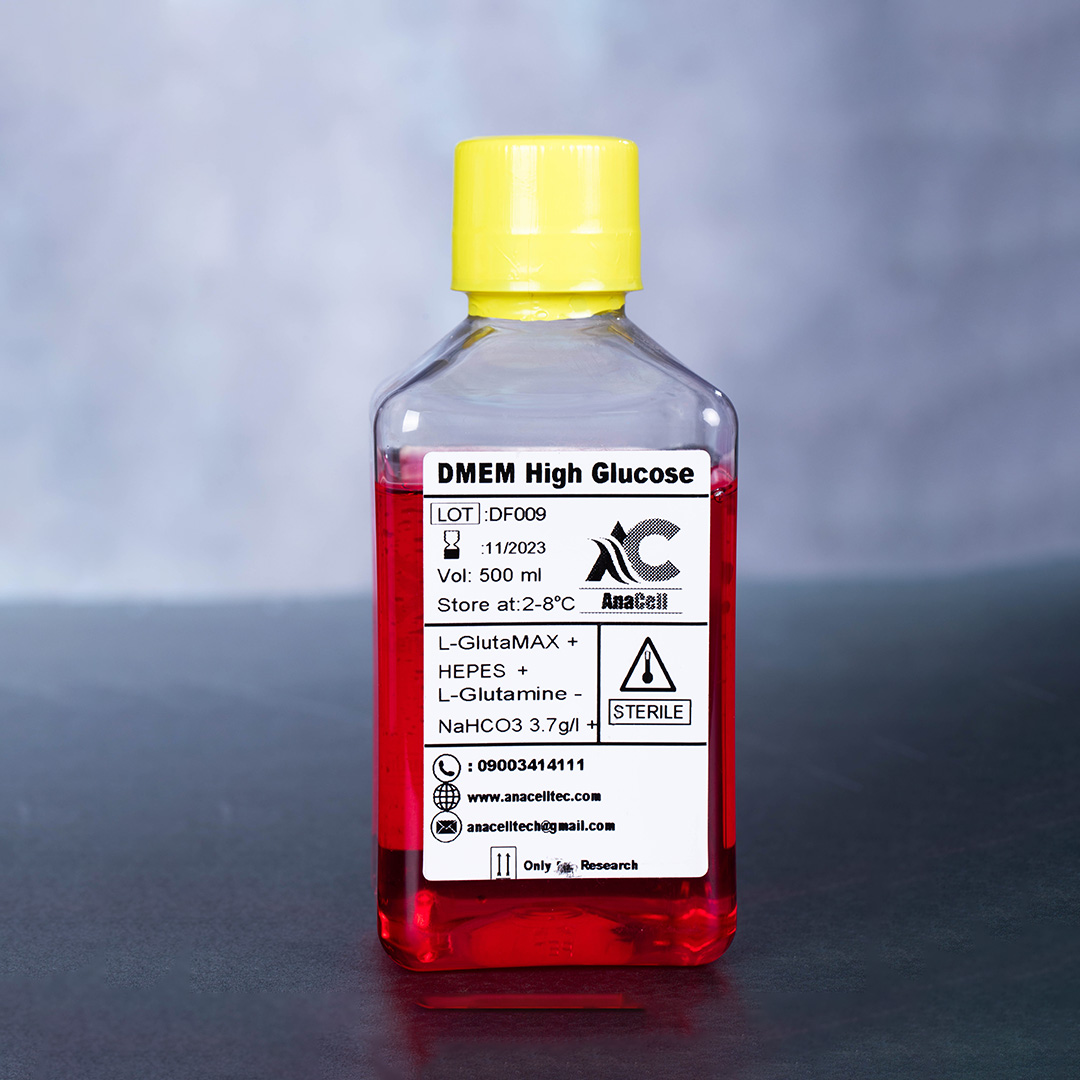 DMEM-high Glucose GLUMAX – AnaCell l شرکت آناسل
